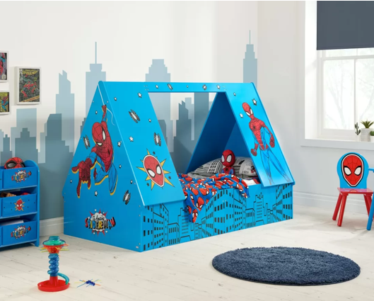 Spiderman Tent Bed- Single – DHSonline